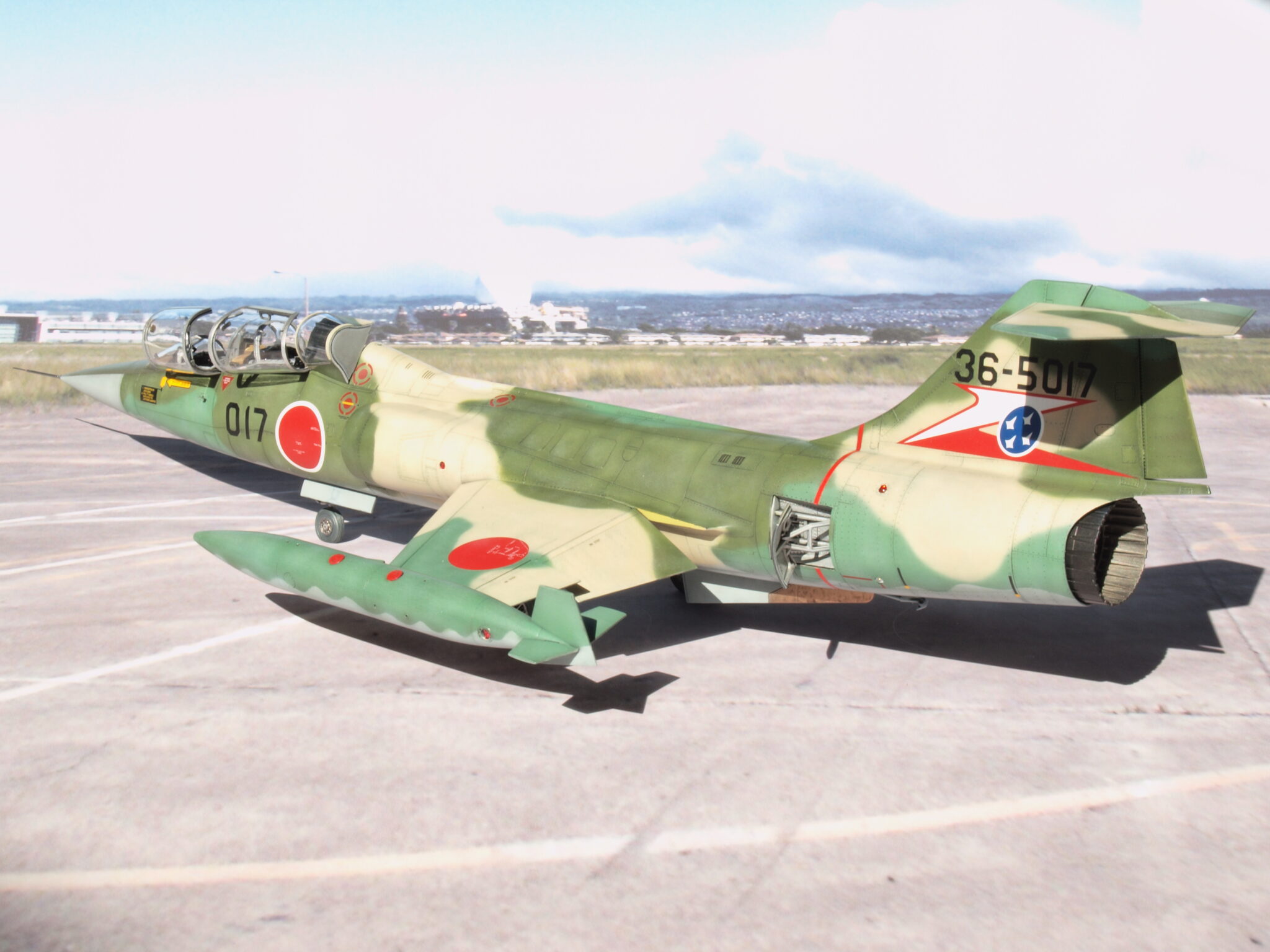 森林迷彩の空自マルヨン／F-104DJ（2022年） | 模型工房 宜楽