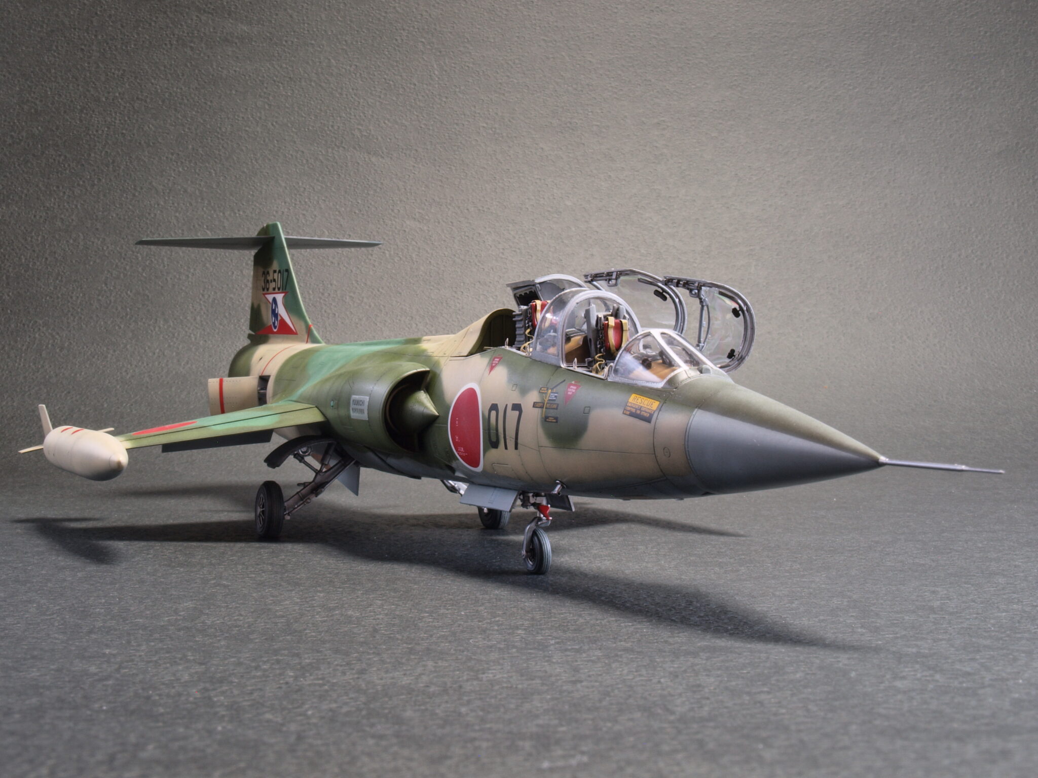 森林迷彩の空自マルヨン／F-104DJ（2022年） | 模型工房 宜楽