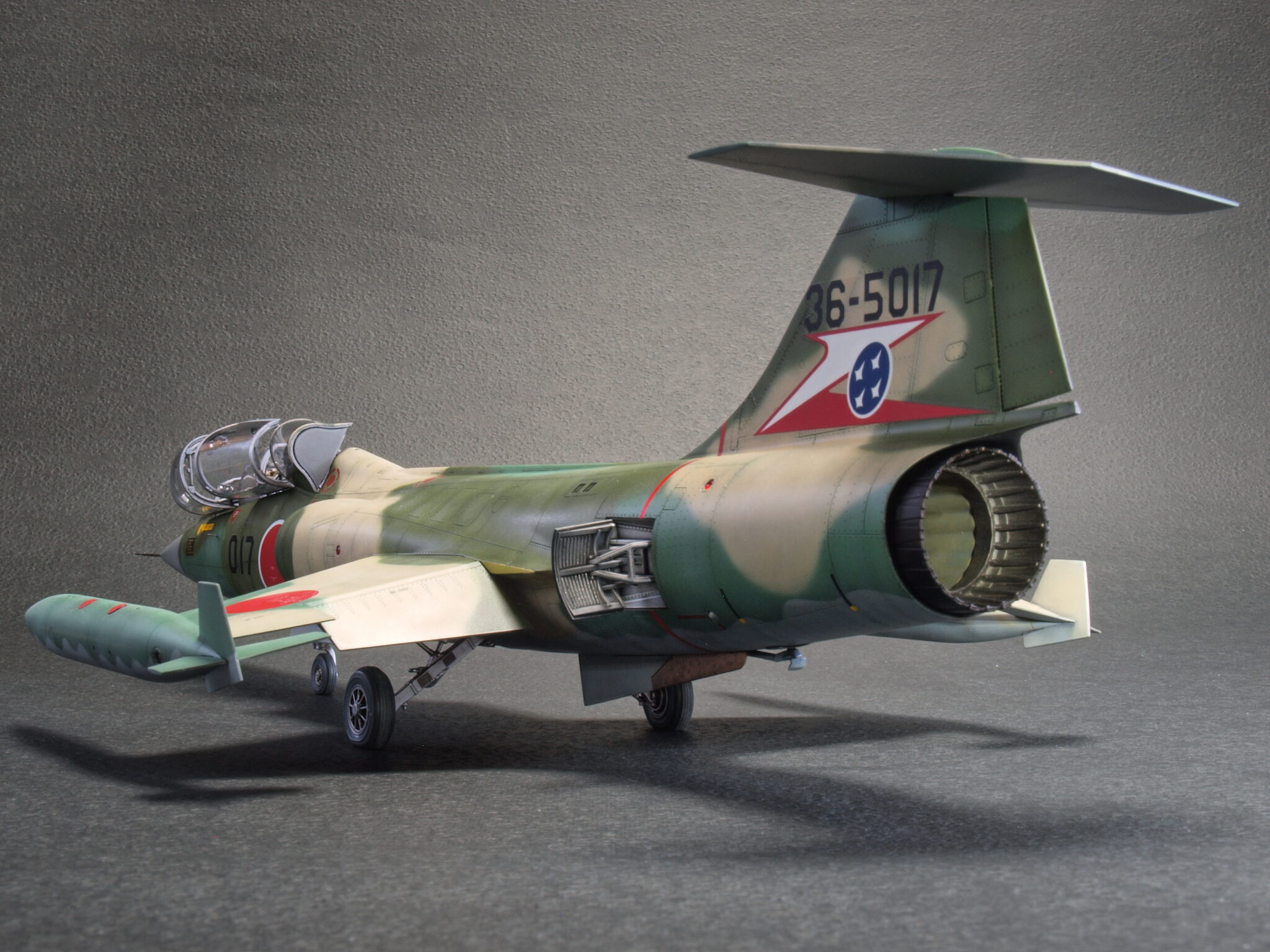 森林迷彩の空自マルヨン／F-104DJ（2022年） | 模型工房 宜楽