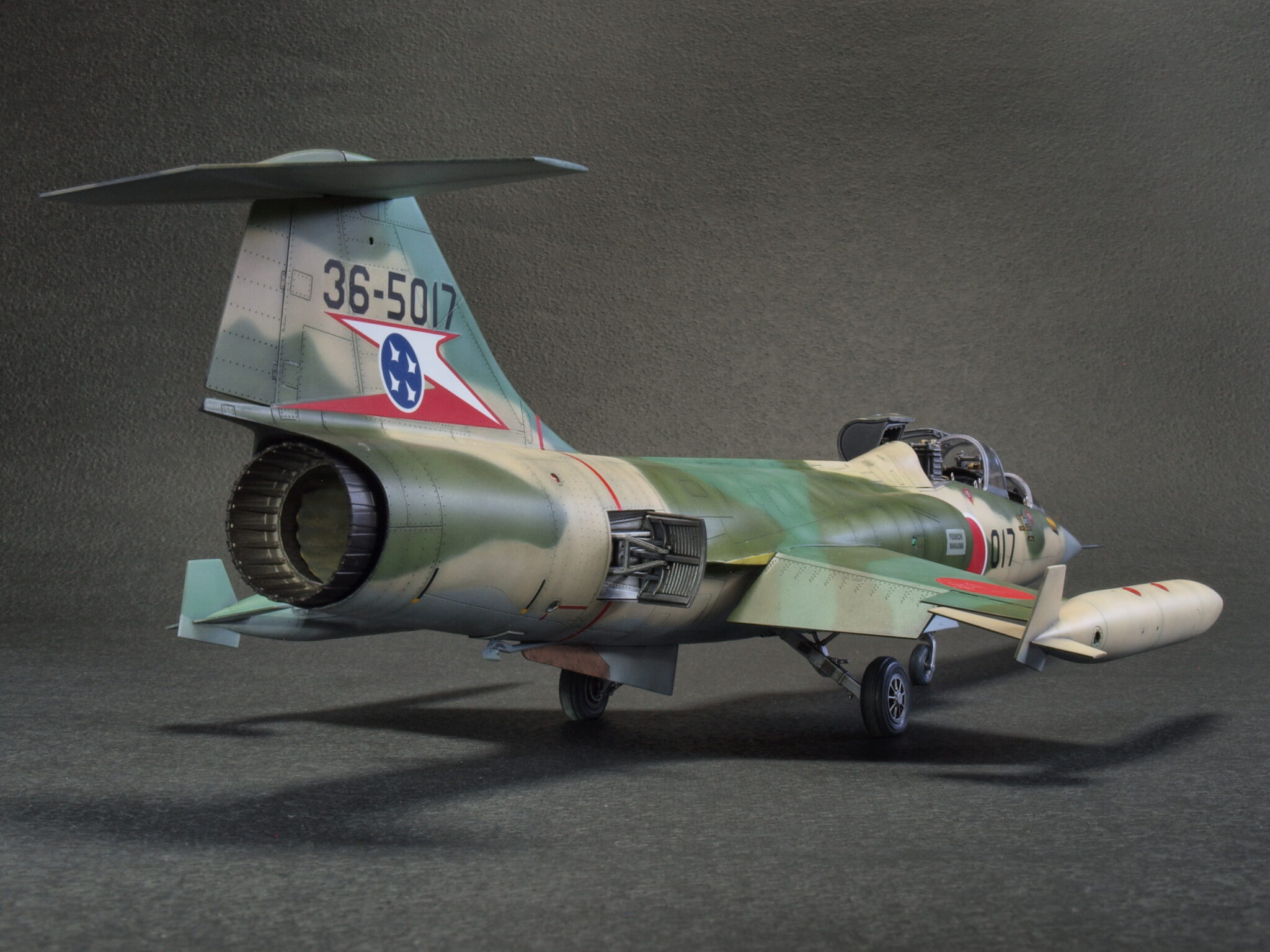 森林迷彩の空自マルヨン／F-104DJ（2022年） | 模型工房 宜楽